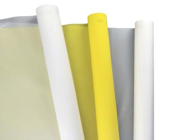 China 100% Polyester Silk Screen Printing Mesh For Porcelain / Cloth / PCB Printing for sale