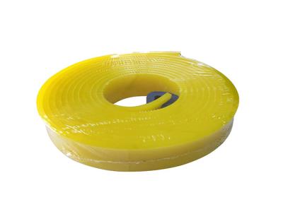 China PU Material 4000mm*9mm 75A Green Screen Printing Squeegee Rubber for sale