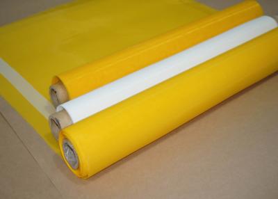 China 100T-40PW Silk Screen Printing Mesh Polyester Material White Color for sale