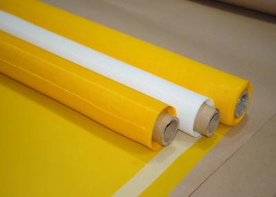 China 100T-40PW Silk Screen Printing Mesh Polyester Material White Color for sale