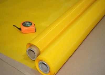 China 70T 80T 90T 200 Screen Printing Mesh Roll , Polyester Mesh Screen Acid Resistance for sale
