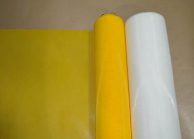 China Yellow Color Monofilament Mesh Screen 305 Mesh Screen For Liquid Crystal Display for sale