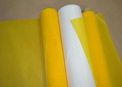 Cina Resistente agli'acidi bianco 100% del poliestere della maglia di serigrafia 77T in vendita