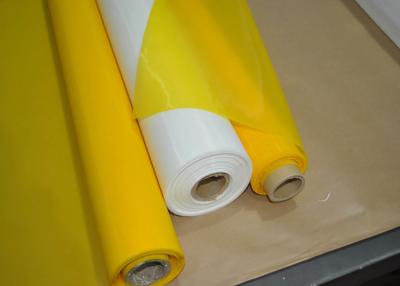 Cina Resistente agli'acidi bianco 100% del poliestere della maglia di serigrafia 77T in vendita