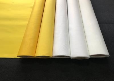 China 100% Polyester Silk Screen Mesh Roll , 25 Micron Screen Roll Low Elasticity for sale