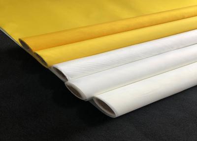 China 100% Polyester Silk Screen Mesh Roll , 25 Micron Screen Roll Low Elasticity for sale