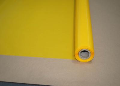 China Plain Weave Polyester Silk Screen , Polyester Monofilament Mesh For Shirts for sale