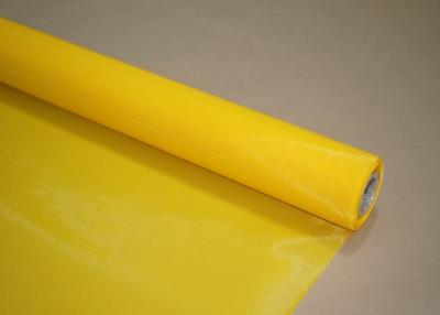 China Plain Weave Polyester Silk Screen , Polyester Monofilament Mesh For Shirts for sale