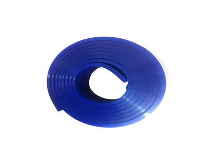 China High Tension Rubber Silk Screen Squeegee 4M Rolls Brown Color 75A Hardness for sale