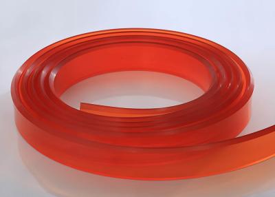 Cina durezza di colore rosso 75A 85A di Rolls del seccatoio della matrice per serigrafia di 50*9*4000MM in vendita