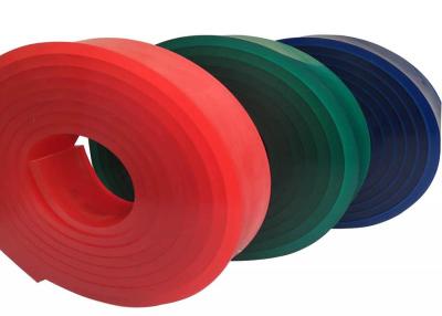 Cina durezza di colore rosso 75A 85A di Rolls del seccatoio della matrice per serigrafia di 50*9*4000MM in vendita