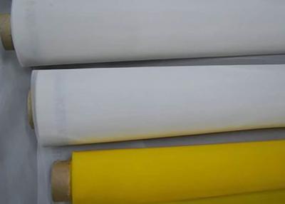 Cina Decorazione ceramica di colore giallo bianco della maglia di stampa dello schermo del poliestere della tela in vendita