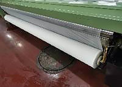 China 43T 100 Micron White Color Thermal Plain Weave Silk Screen Mesh Count Printing Mesh for sale