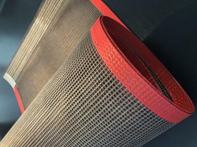 China El ceñir material de la malla FDA Ptfe de la fibra de vidrio negra en venta