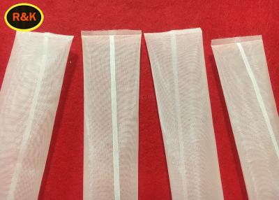 China Polyamide Rosin Press Bags White Color Plain Weave Mesh Wear Resistant for sale