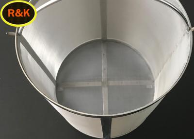 China Smooth Surface Fine Wire Mesh Filter Custom Shape High Porosity Wear Resistance for sale