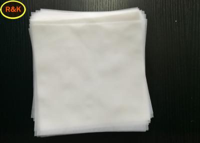 China 100% Polyester Filter Pieces Mesh White Color Deep Processing Products for sale