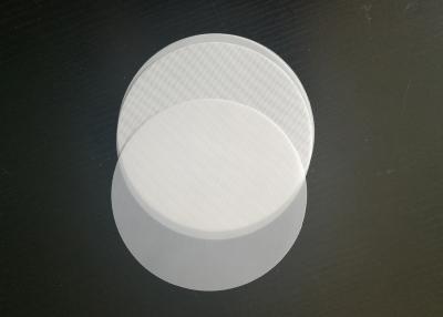 China White Color Nylon Wire Mesh Round Shape Food Grade  Fine Mesh Filter Disc for sale