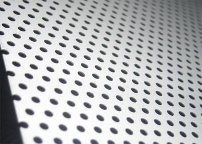 China 316 Round Hole 0.5m Stainless Steel Perforated Plate for sale
