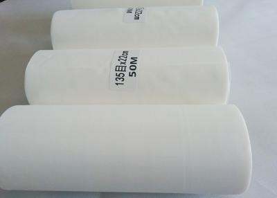 Cina Resistenza alla trazione del poliestere di Mesh Anti Static Yellow /White dello schermo del poliestere del monofilamento in vendita