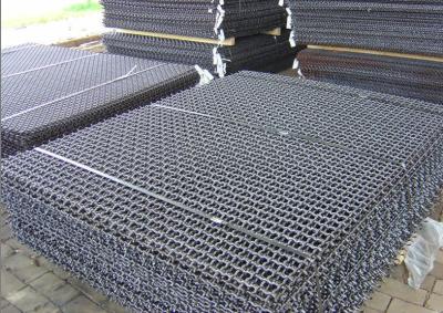 China Crimped Sgs Woven Stainless Steel Wire Mesh Large Diameter 5 8 10 20mm Holes for sale