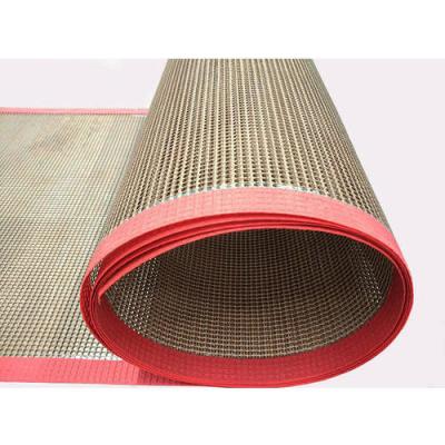 China 2*2mm Ptfe Mesh Belt Drying And Conveying Heat Resistant for sale
