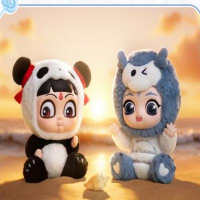China PVC Vinyl Face Plushies Blind Box Authentic Genuine Pop Mart Ne Zha 2 Magic Doll Figure Toy Collectible Box Set for sale