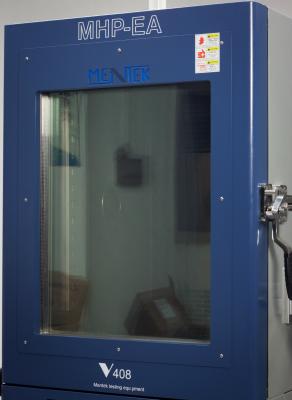China Viewing Window Temperature Test Chamber , Temp Humidity Chamber Interior Lighting PLC Control for sale