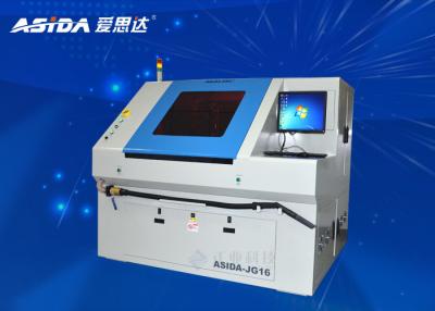 China Máquina de alta velocidade 8 do PWB Depaneling do laser com cerâmico 30khz inteligente à venda