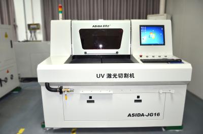China Máquina cerâmica automática do PWB Depaneling do laser para acessórios e processamento do RF à venda