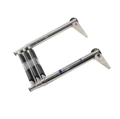 Cina Scala da barca a 3 passi in acciaio inossidabile sotto piattaforma Scala da nuoto telescopica in vendita