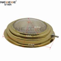 Quality 4W Golden LED Yacht Navigation Light Waterproof 12V-24V Marine Cabin Lights for sale