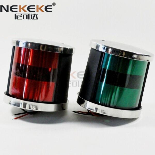 Quality 5W Stainless Steel LED Navigation Light For Boats 12V 24V Yacht Signal Light for sale