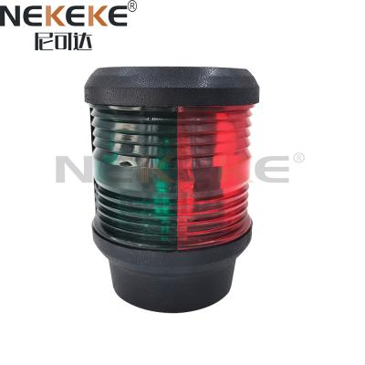 China Plastic Nylon Marine Boat Navigation Lights Bi Color Red Green 12V DC 10W for sale