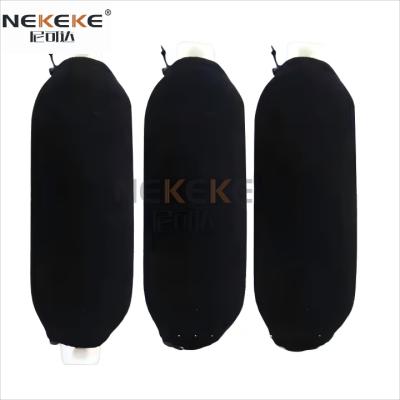 China G Type Acrylic Boat Fender Cover Snug Fit Black Color Yacht Fender Covers for sale