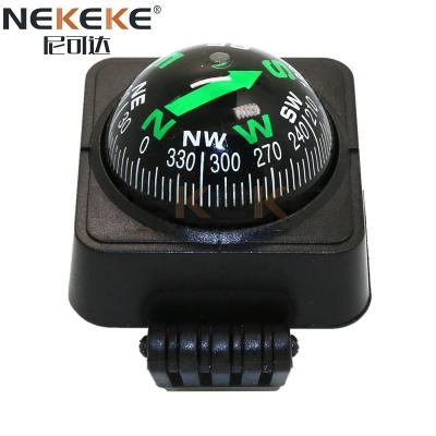 China Adjustable Nautical Dashboard Compass Ball Shockproof For Marine Car for sale