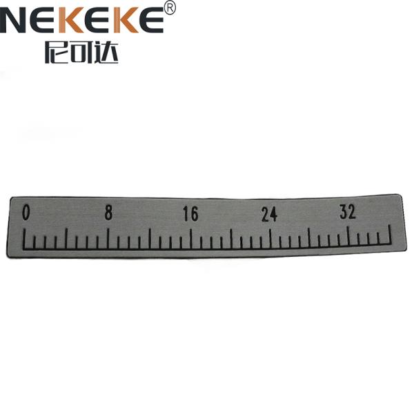 Quality 100x15cm EVA Fish Ruler For Boat , Non Slip Marine Fish Measuring Ruler for sale