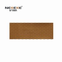 Quality EVA Marine Artificial Teak Decking Non Slip Mat 6mm Thick Diamond Pattern for sale