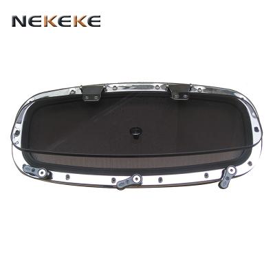 China Rectangular 316L Stainless Steel Marine Porthole Anti Aging With Tempered Glass for sale