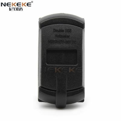 중국 방수 4.2A 듀얼 USB 전원 소켓 5V 전원 콘센트 LED 전압계 포함 판매용