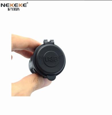 중국 듀얼 USB 해양 전원 소켓 4.2A 보트 전원 콘센트 (블루 LED 표시등 포함) 판매용