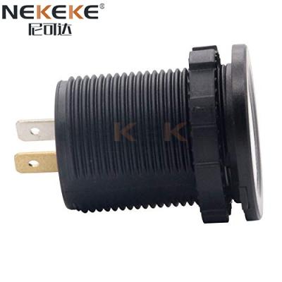 China 12V 24V Marine Power Socket Voltmeter With Digital LED Display ROHS CE Standards for sale