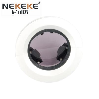 China 31mm Thick Aluminum Acrylic Marine Window Round Boat Access Hatch UV Resistant for sale