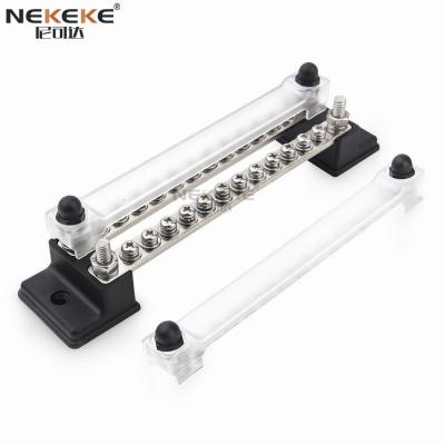 China 12 Way Dual Marine Bus Bar 130A High Current Power Distribution Block For Boat for sale