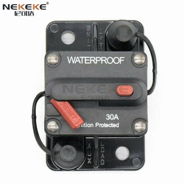 Quality 30A-300 Amp Circuit Breaker Manual Reset Inline Fuse Waterproof For Boat Yacht for sale