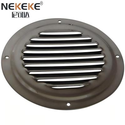 China Stainless Steel Round Ventilation Louvers 1mm Thickness For Marine Boats Yachts for sale