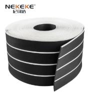Quality Waterproof Non Slip PVC Marine Flooring UV Resistant Synthetic Teak Decking For for sale