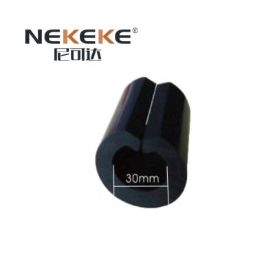 China Fire Resistant Rubber Strip Marine Dock Fender White And Black Color for sale