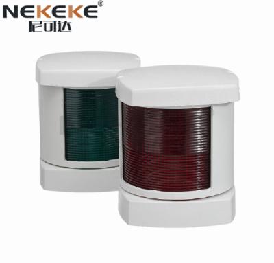 China PC Material Left Right Marine Navigation Lights 3" 4" Sizes Dustproof Boat Nav Lights for sale