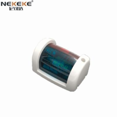 China Dual-Color Marine LED Navigation Light with 225° Beam Angle and 1W LED for 12V and 24V Power Supply for sale